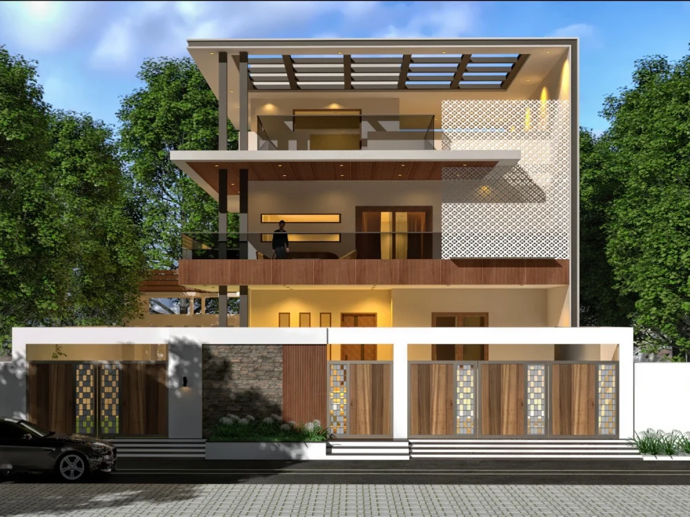 Photo-realistic visual Of Architectural Facade(Exterior Render) | Upwork