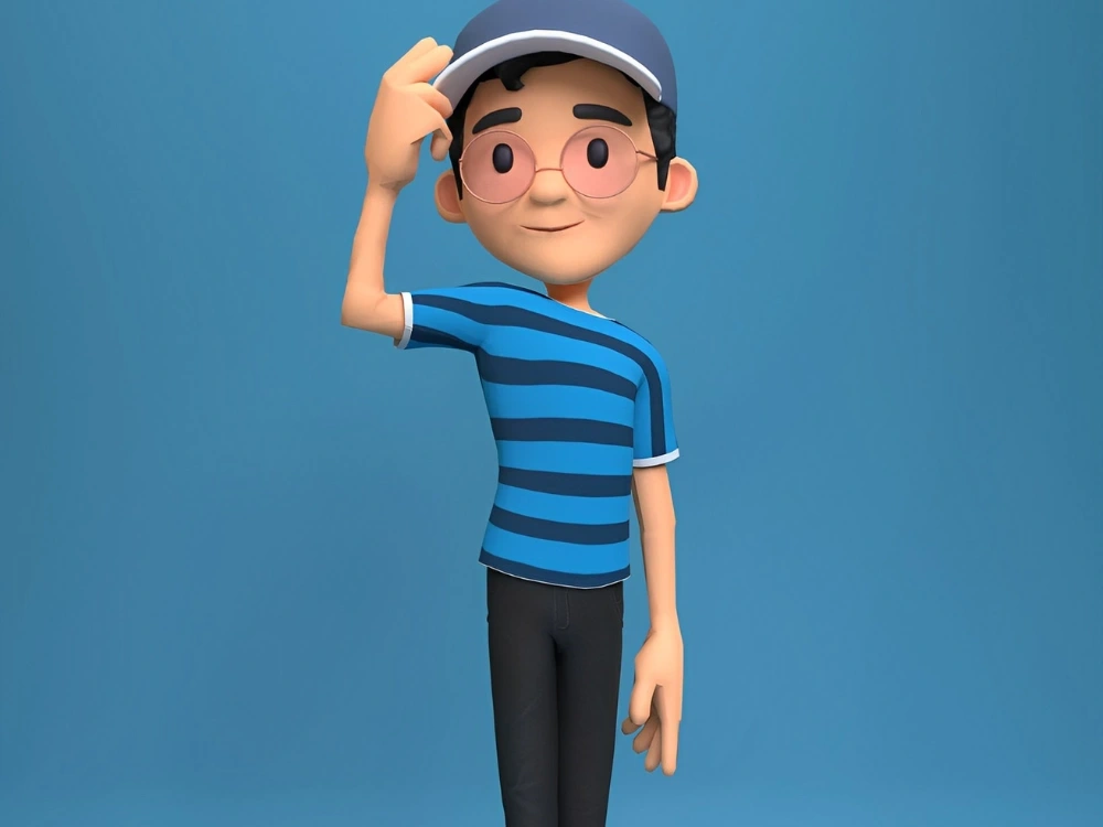 A Cartoon Character- Cartoon character animation | Upwork