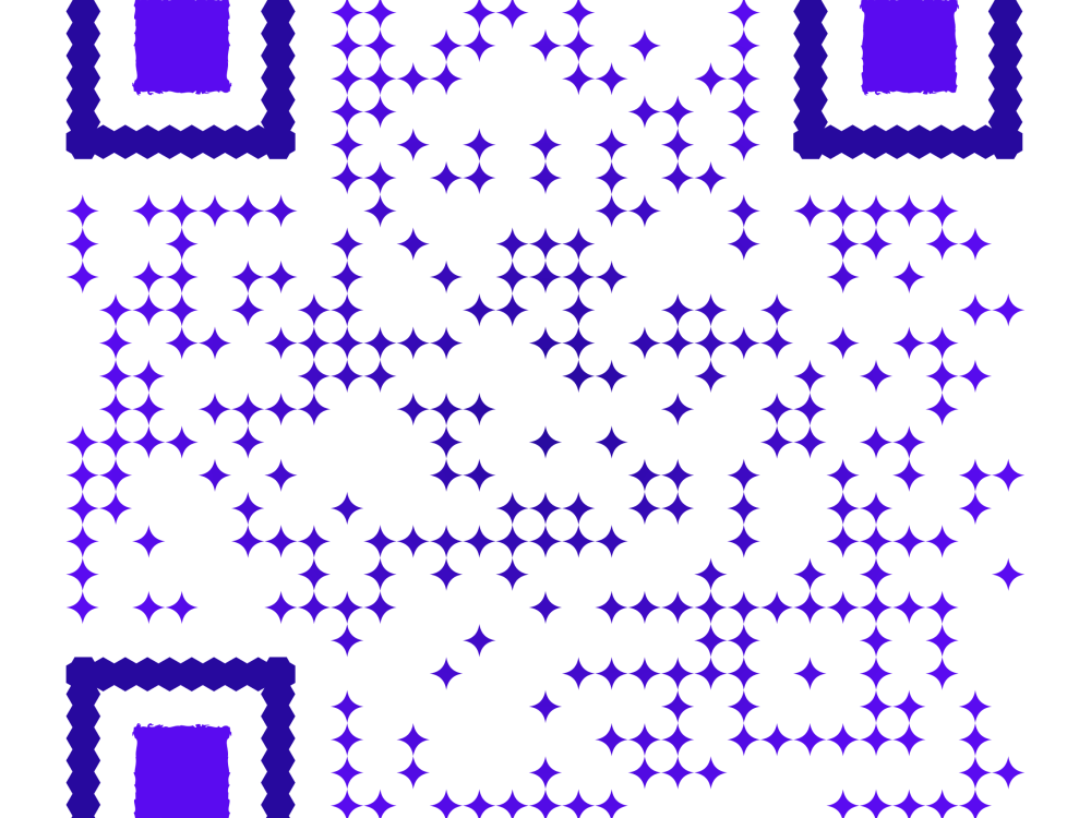 3 different designs of QR codes | Upwork