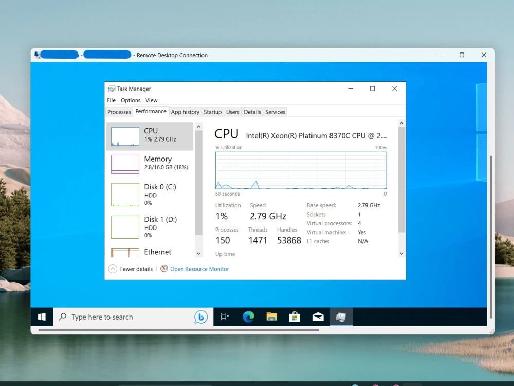 An windows, Linux and windows server RDP of your choice for 1 Month ...