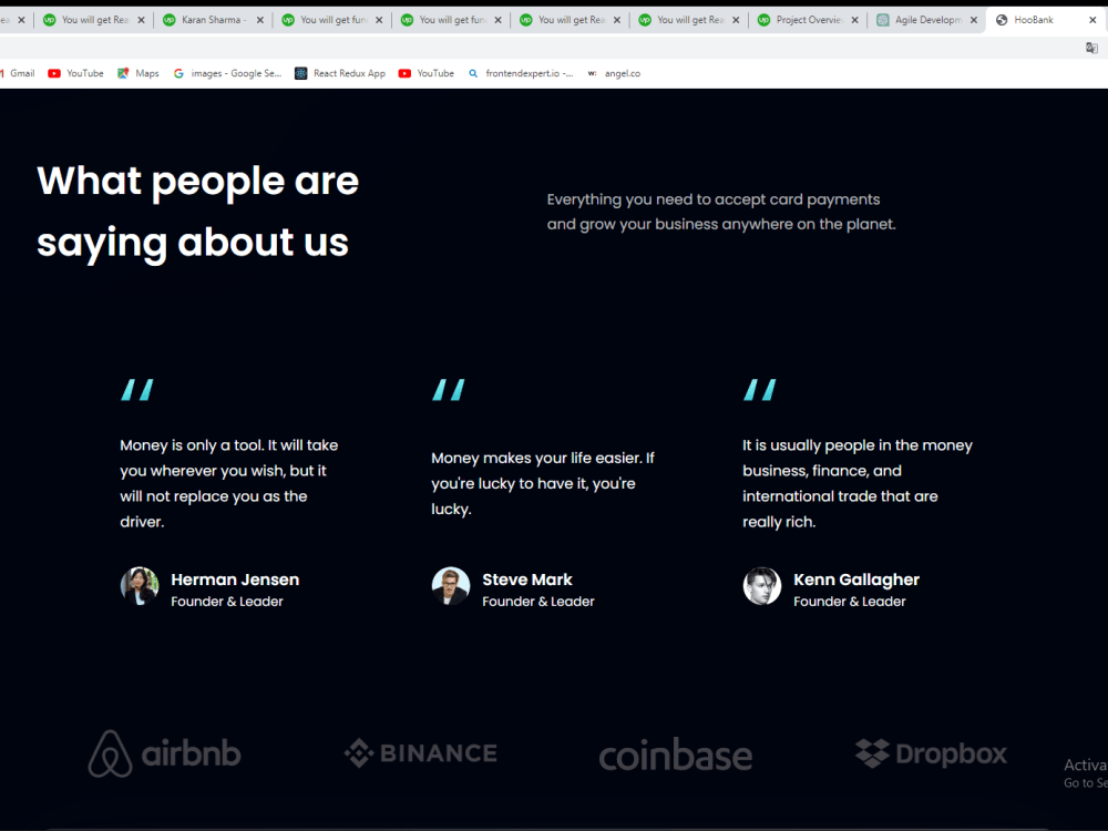Clean, responsive, visually engaging web app that enhance user experience | Upwork