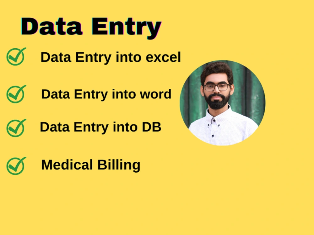 Professional data entry, typing, web research, PDF conversion & copy-paste. | Upwork
