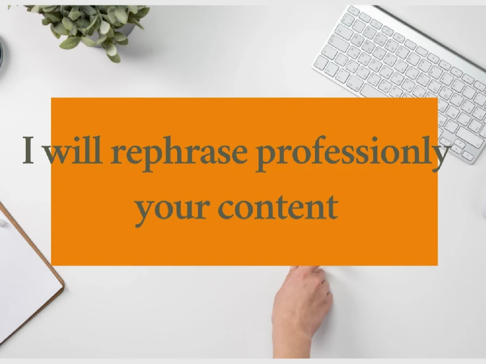 Your text file rephrased correctly , and manually retyped. | Upwork