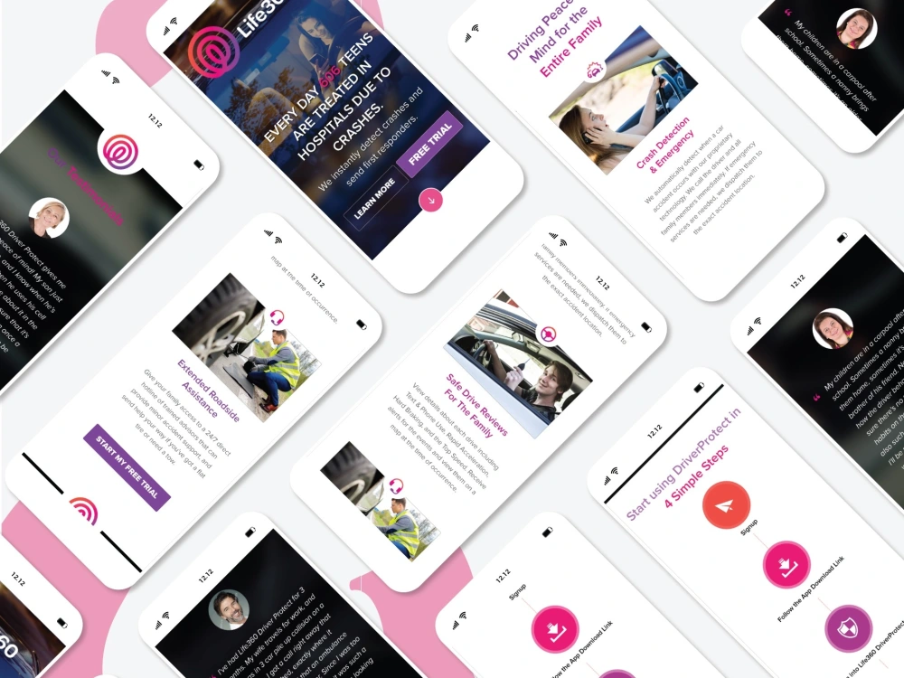 Modern mobile UI design | Upwork