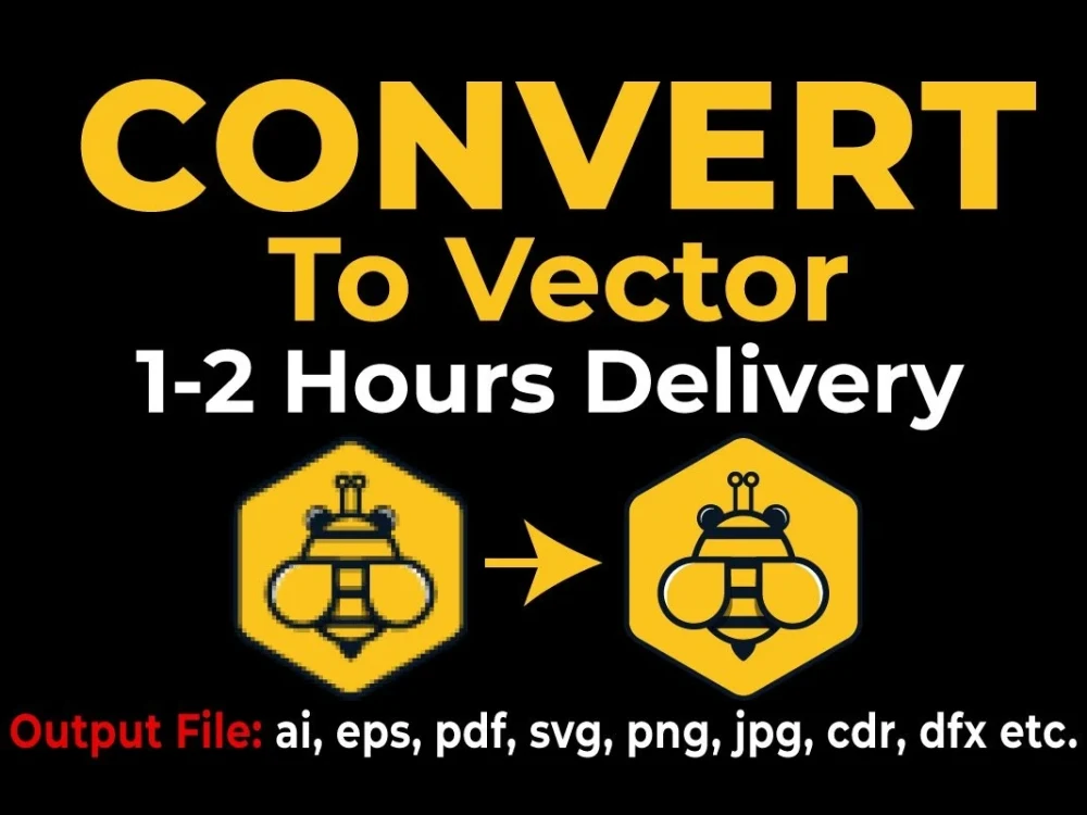 Vector tracing or convert to vector quickly | Upwork