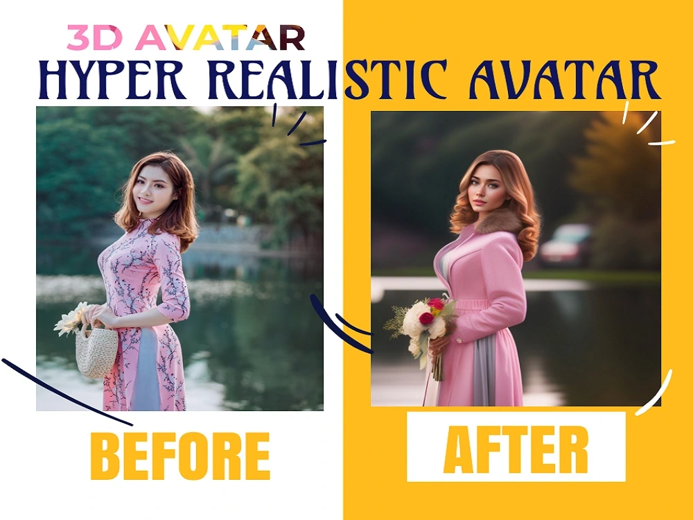 A hyper-realistic AI Avatar | Upwork