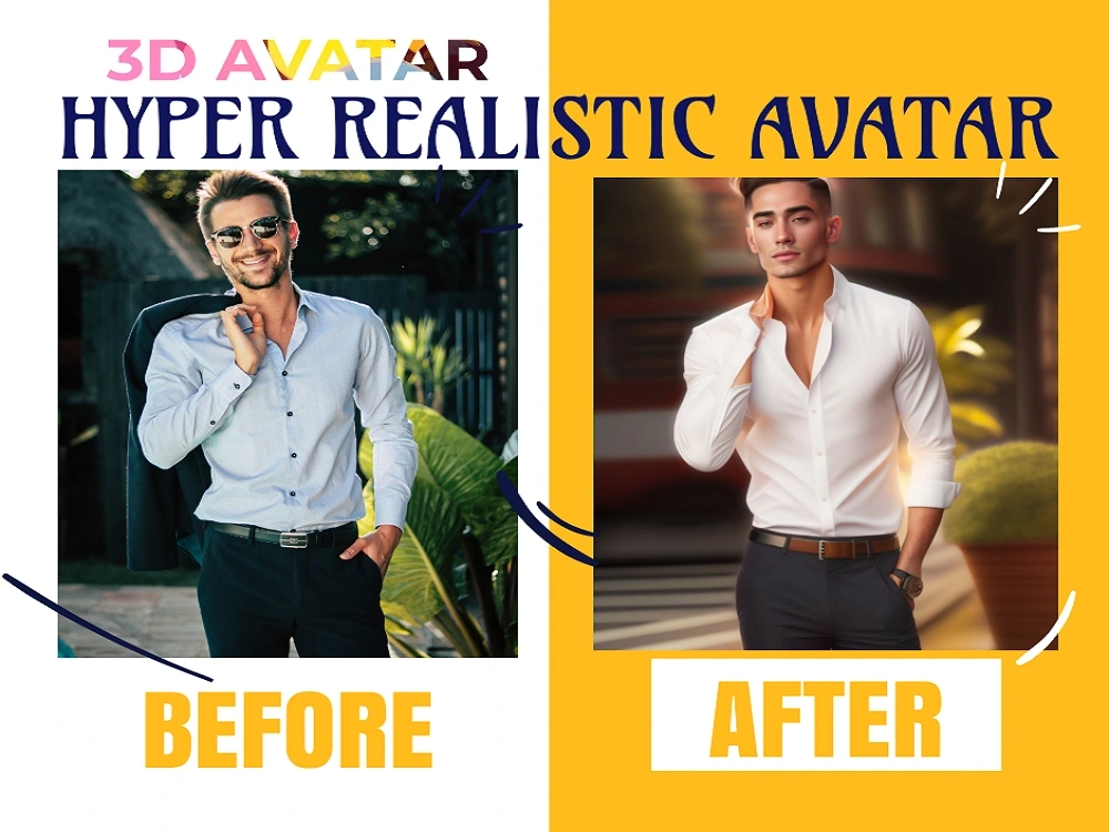 A hyper-realistic AI Avatar | Upwork