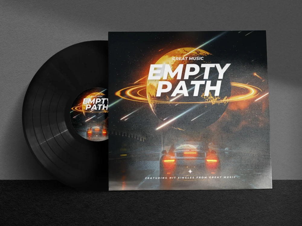 The professional modern creative album cover, vinyl cover design | Upwork