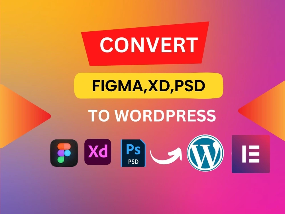 A convert figma to wordpress psd to wordperss using elementor | Upwork