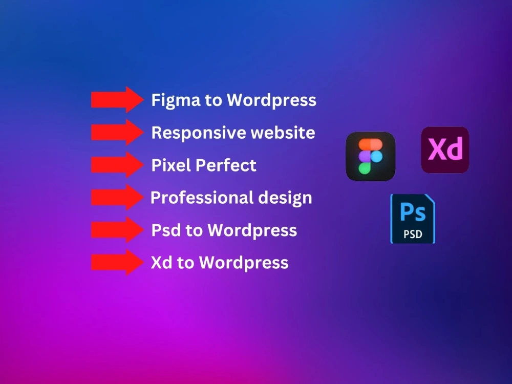 A convert figma to wordpress psd to wordperss using elementor | Upwork
