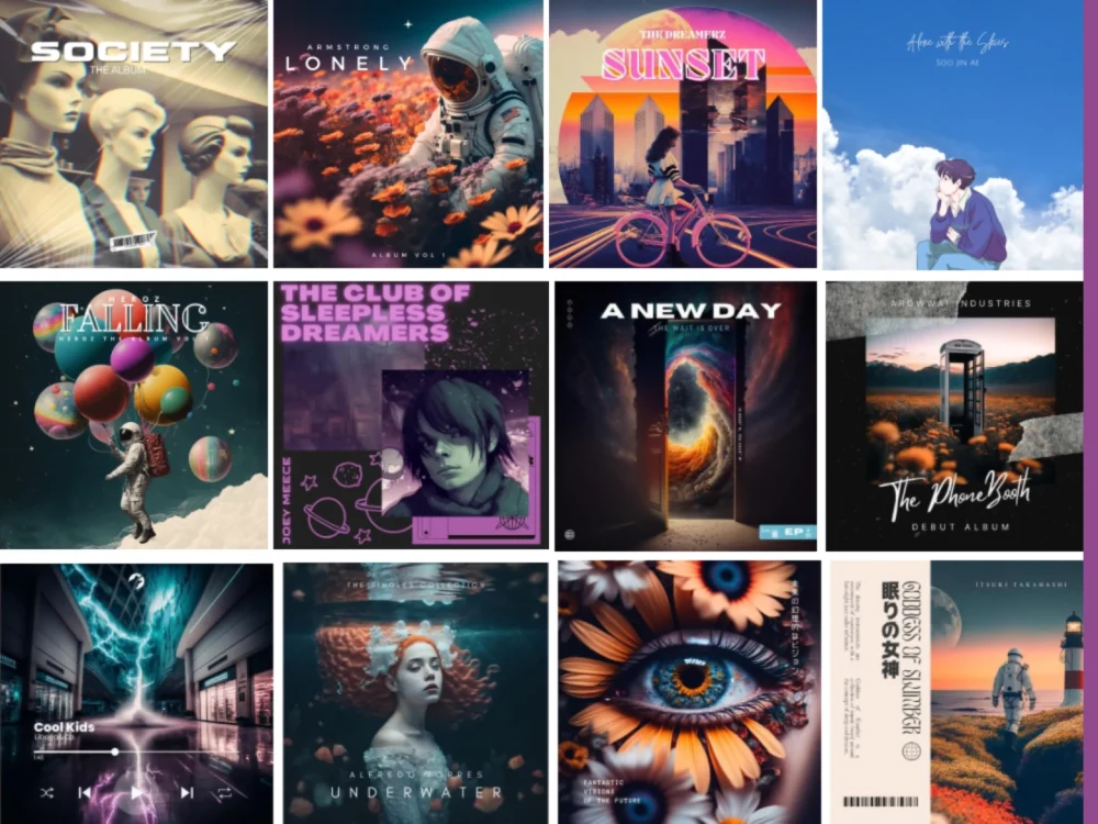 A one of a kind album cover | Upwork