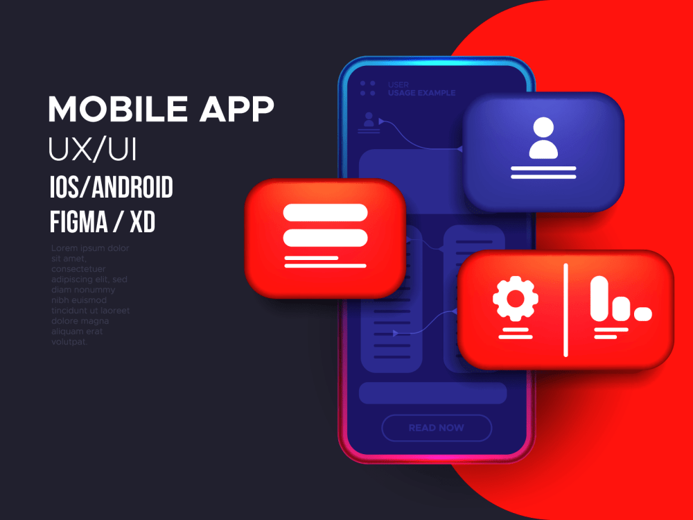 Professional Mobile App UI UX Design, Wireframing, UI Design & Prototyping | Upwork