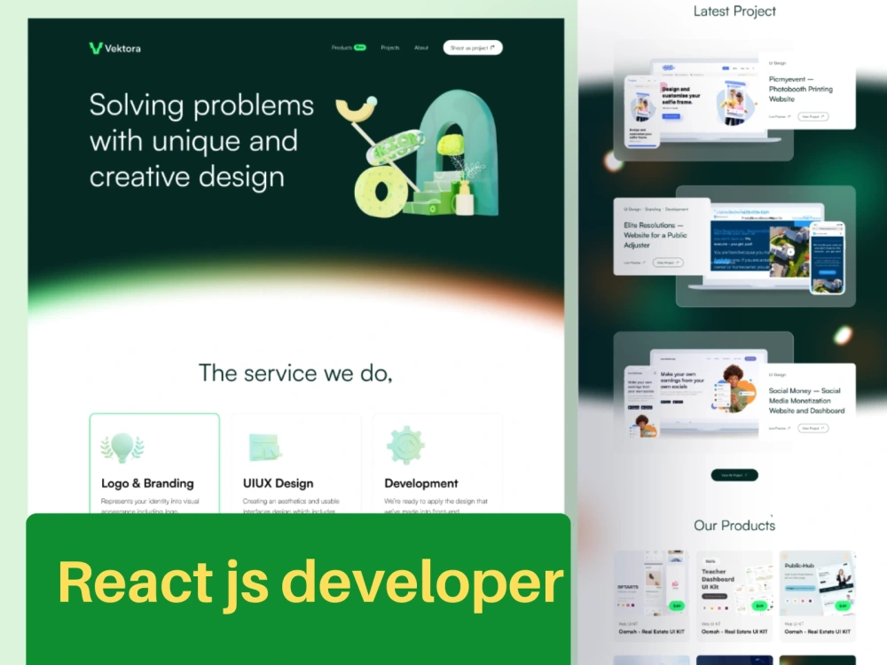React Js React Developer Front End Developer Reactjs Web App Reactjs Upwork