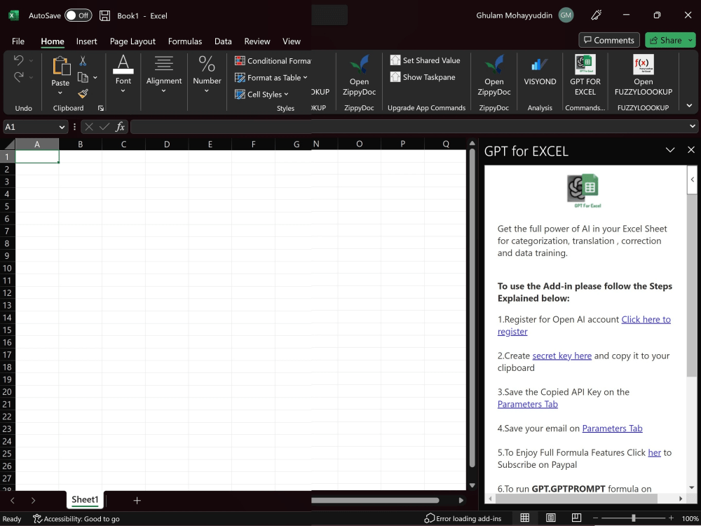 Office 365 Web Addin For Word Excel Outlook Powerpoint Ms Project Upwork