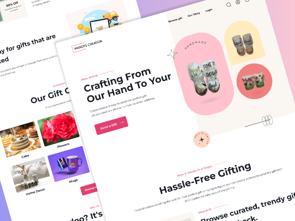 Modern and Eye Catching E-Commerce Website UX/UI Design | Upwork