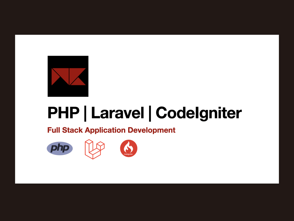 A PHP Expert | Laravel | CodeIgniter | Full Stack Developer | Upwork