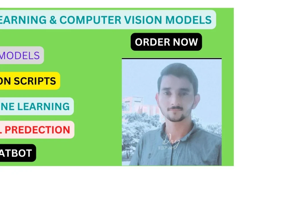Done Custom Deep Learning And Computer Vision Projects And Tasks Upwork