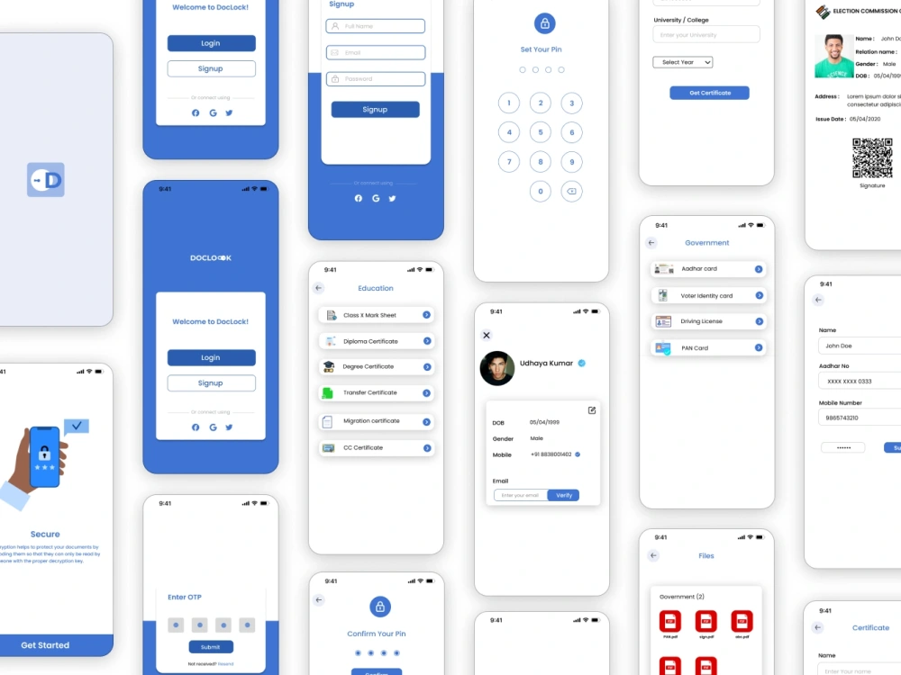 A fantastic visually appealing user interfaces for both apps and website | Upwork