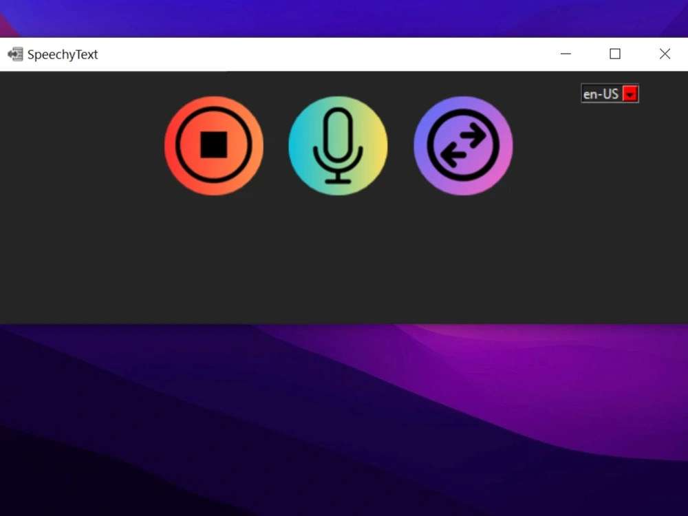 Speech-to-text Windows application using Google Cloud API for any ...