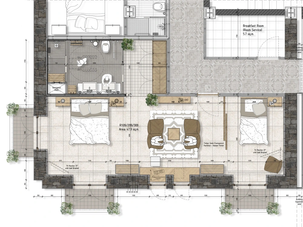 A first-class Material Board and a Drawing Set with Specifications | Upwork