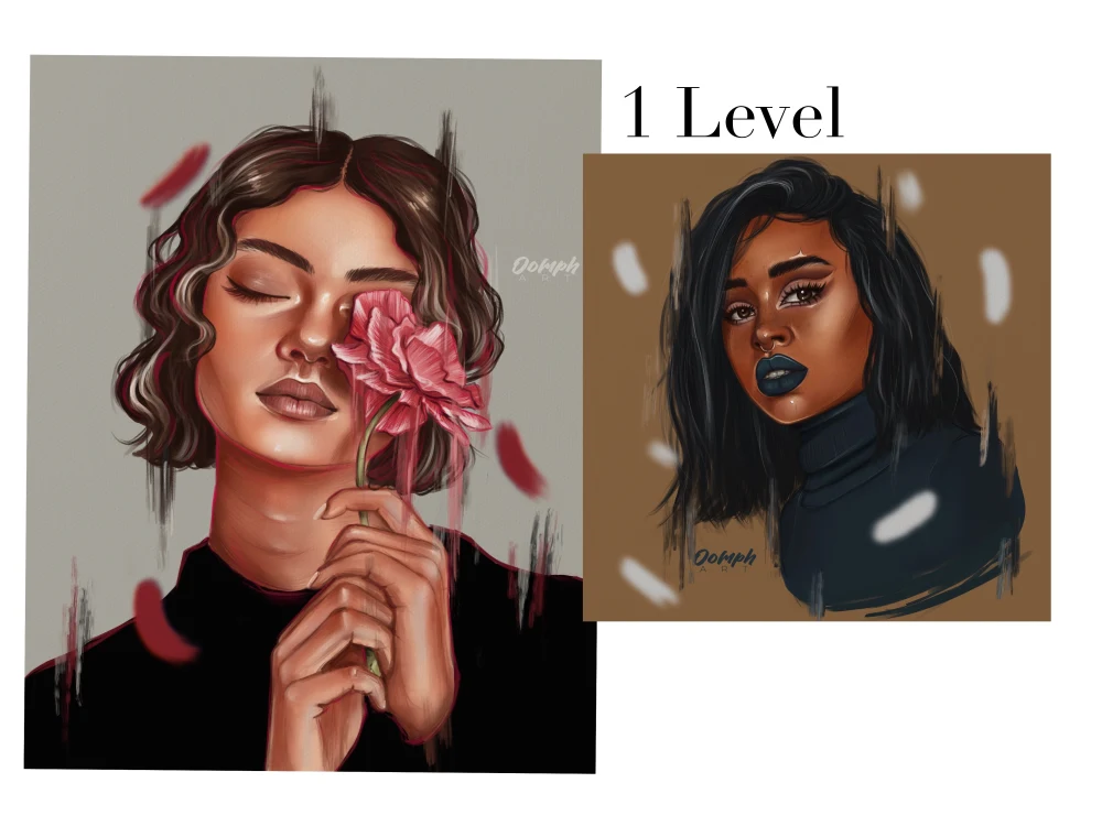 A unique digital portrait | Upwork