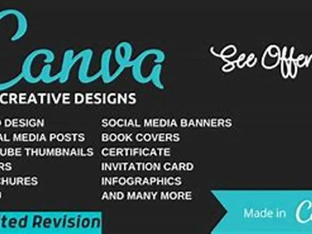 A fantastic designs by using canva | Upwork