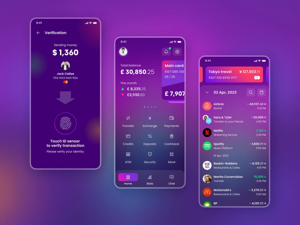 Stunning Mobile App UI Design / App UI UX Designer In Figma | Upwork