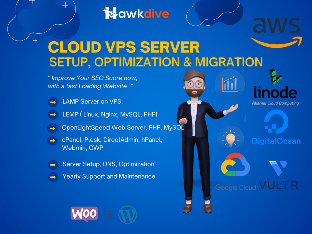 Cloud VPS Server Setup, Optimization, Migration and Maintenance | Upwork Cloud VPS Server Setup, Optimization, Migration and Maintenance | Upwork