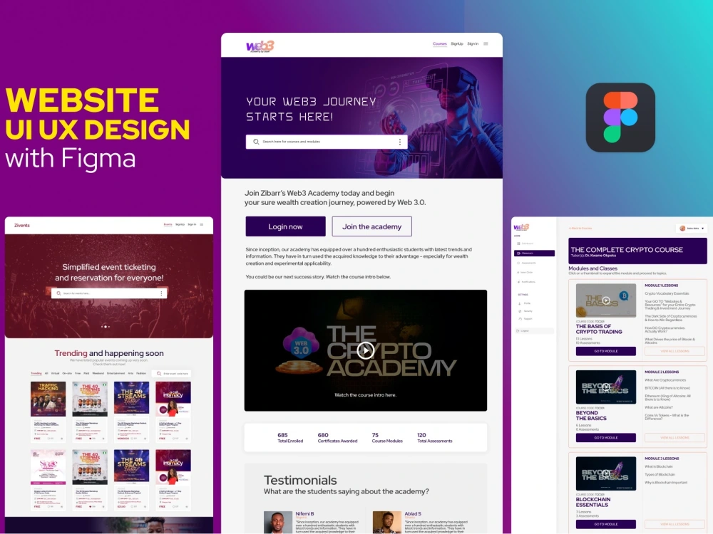 Highly converting landing page UI design | Upwork