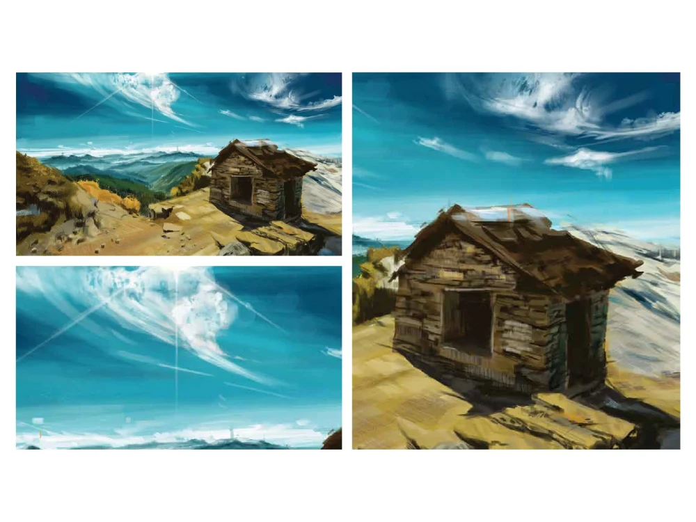 A realistic digital environmental landscape concept art | Upwork