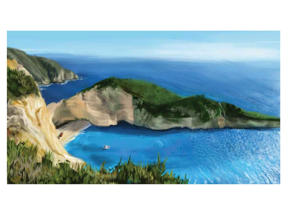 A realistic digital environmental landscape concept art | Upwork