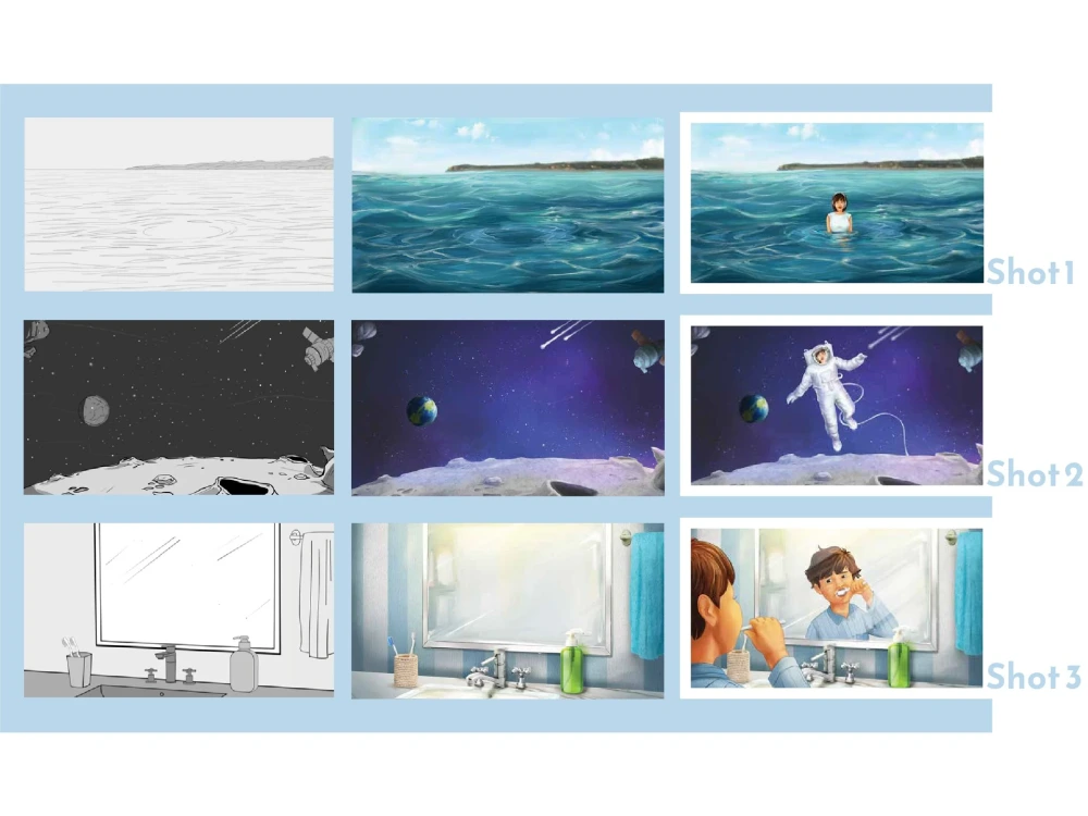 A realistic digital environmental landscape concept art | Upwork