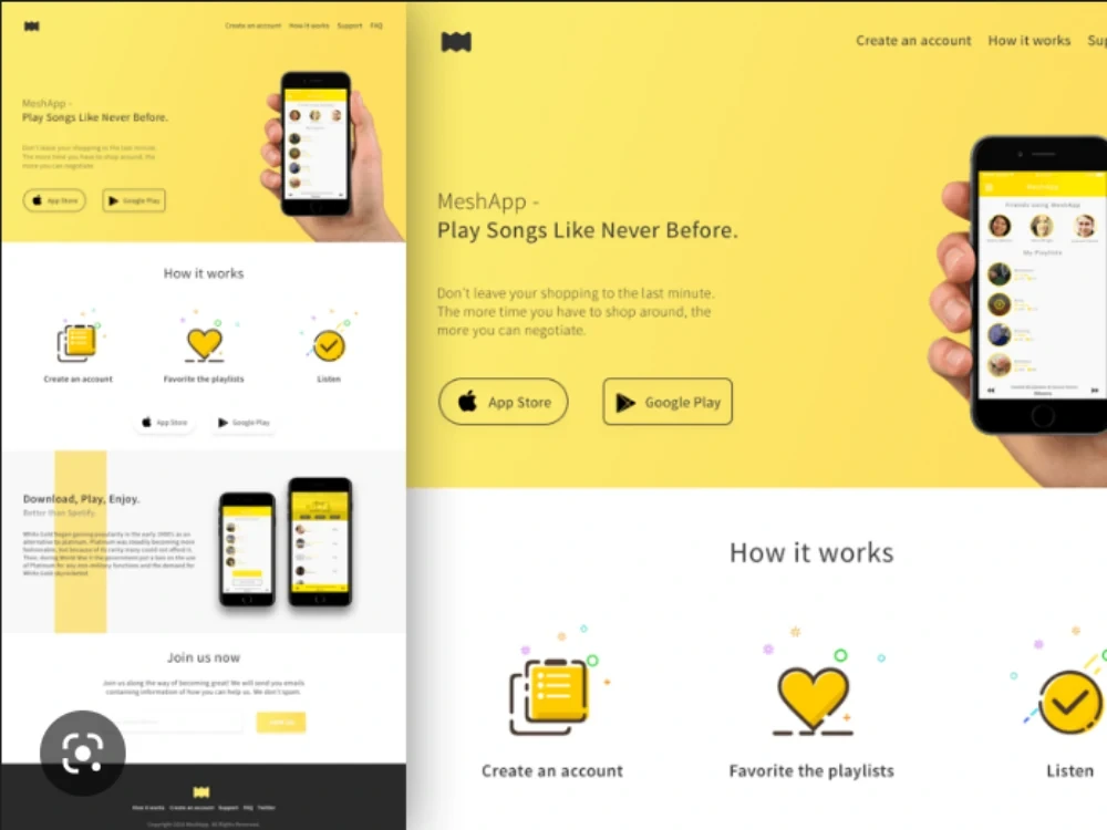 A modern landing page UI, mobile app UI, website UI UX design in figma ...