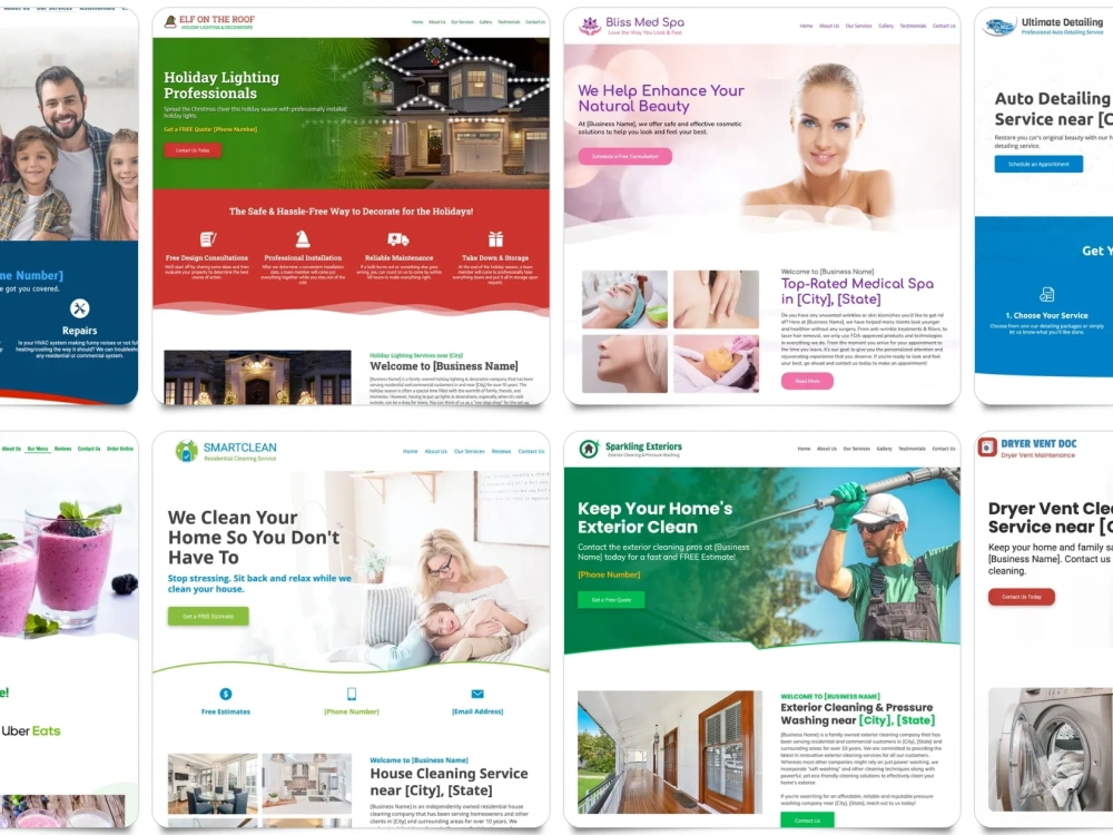 A fully SEO optimized functional website designed, setup, and hosted ...