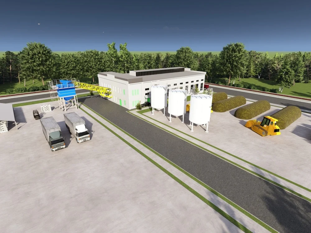 A 3D Factory Layout Design | Upwork