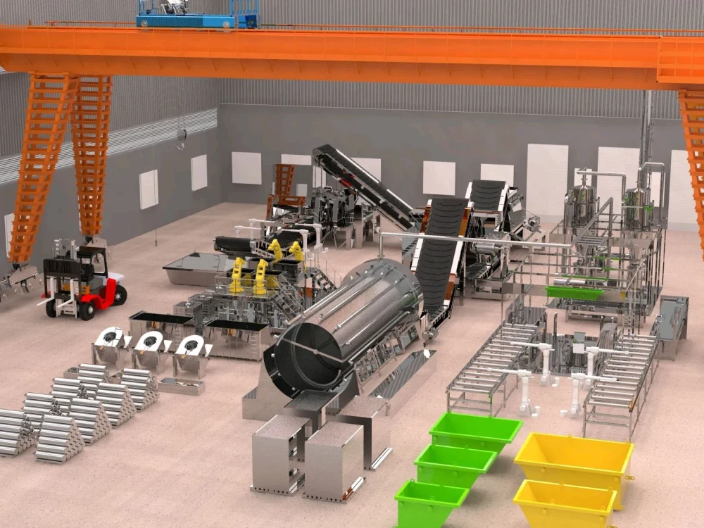 A 3D Factory Layout Design | Upwork