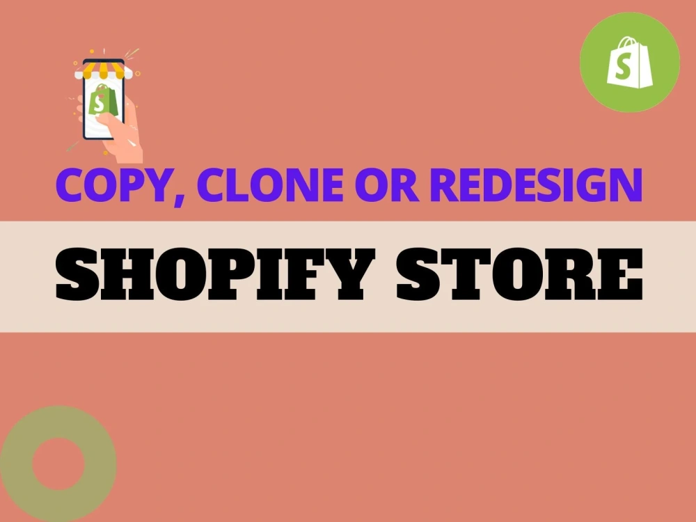 Copy, clone or redesign shopify store | Upwork