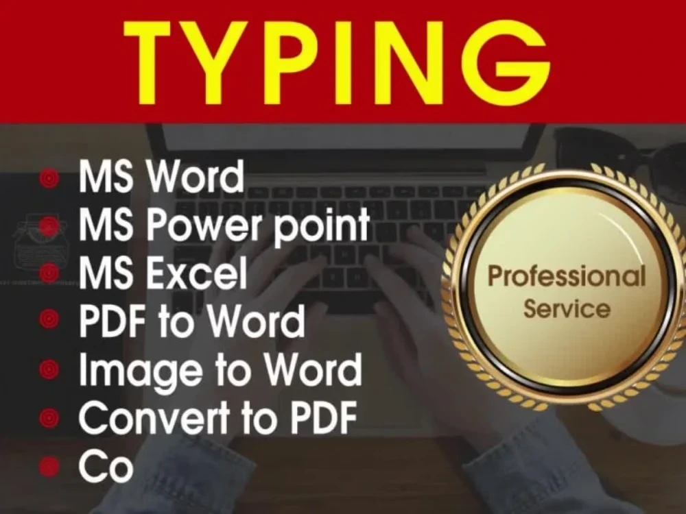 Sample Retype job data entry | Upwork