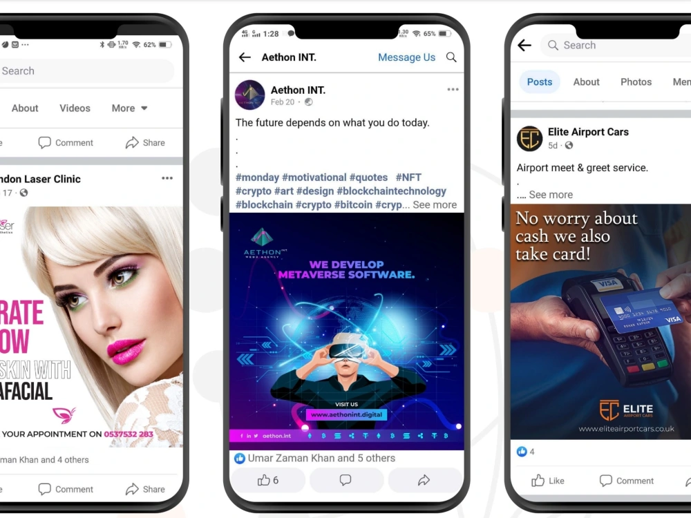 Customized advertisements posted to social media | Upwork