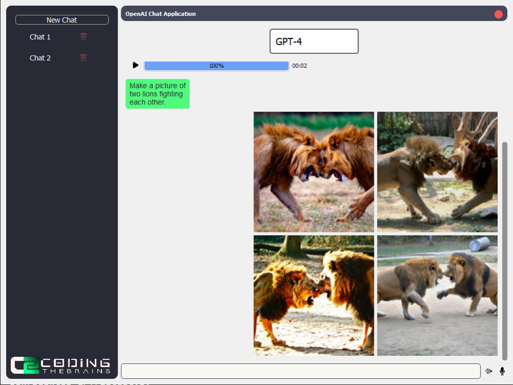 Generative AI App / Script with OpenAI API ( GPT-4, Dalle-2, Whisper ...