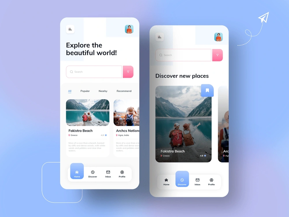 Creative mobile app UI UX design - Figma/XD Expert | Upwork