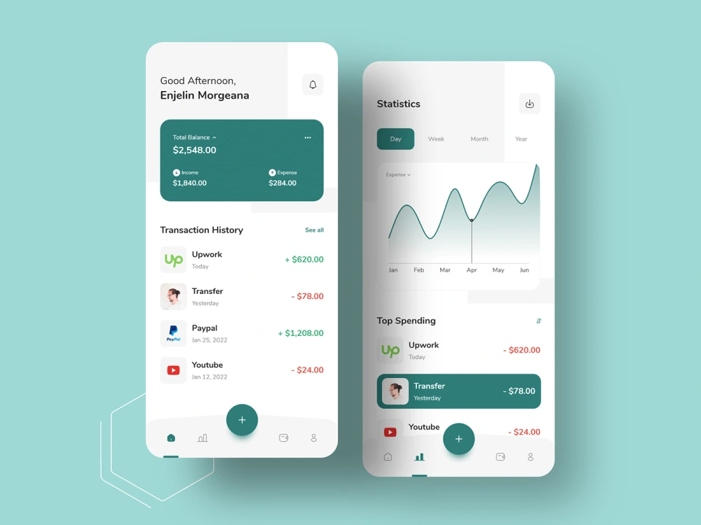Creative mobile app UI UX design - Figma/XD Expert | Upwork