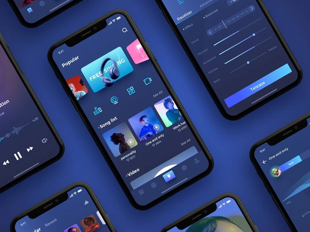 Creative mobile app UI UX design - Figma/XD Expert | Upwork