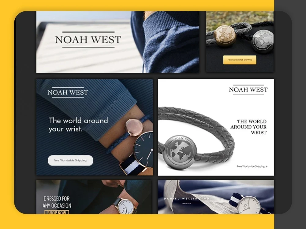 Creatively designed web banners | Upwork