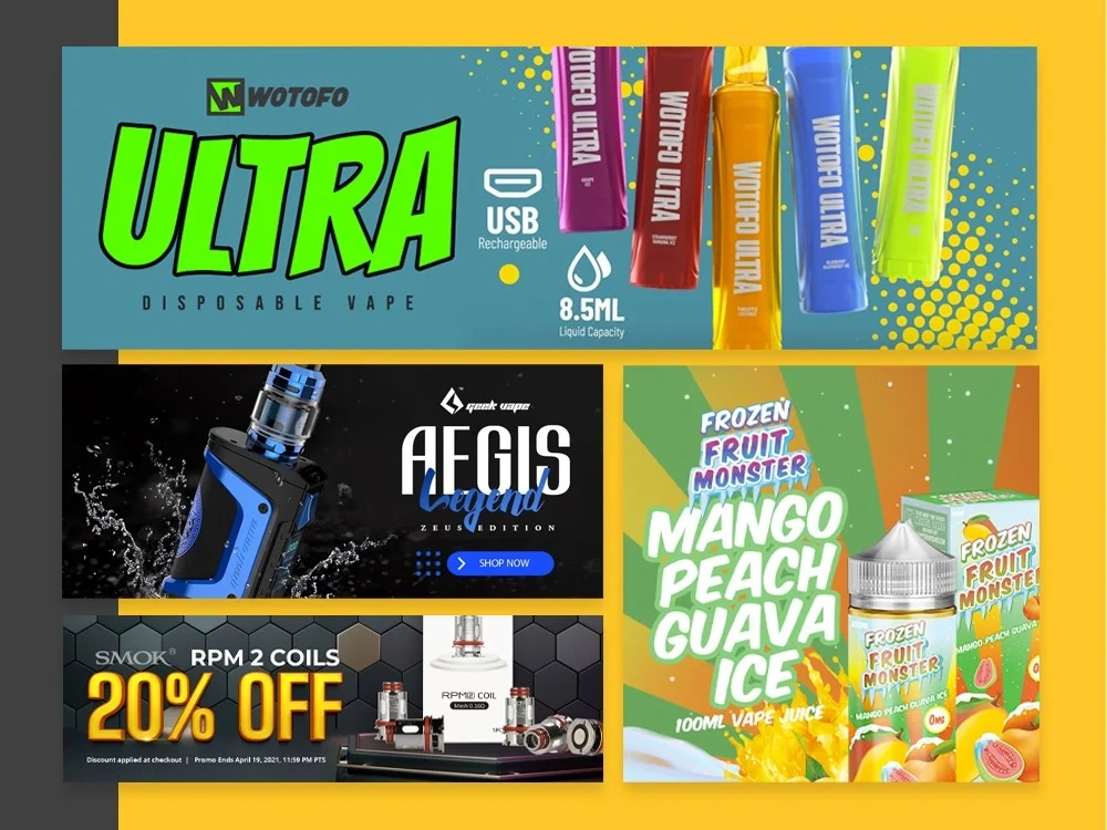 Creatively designed web banners | Upwork