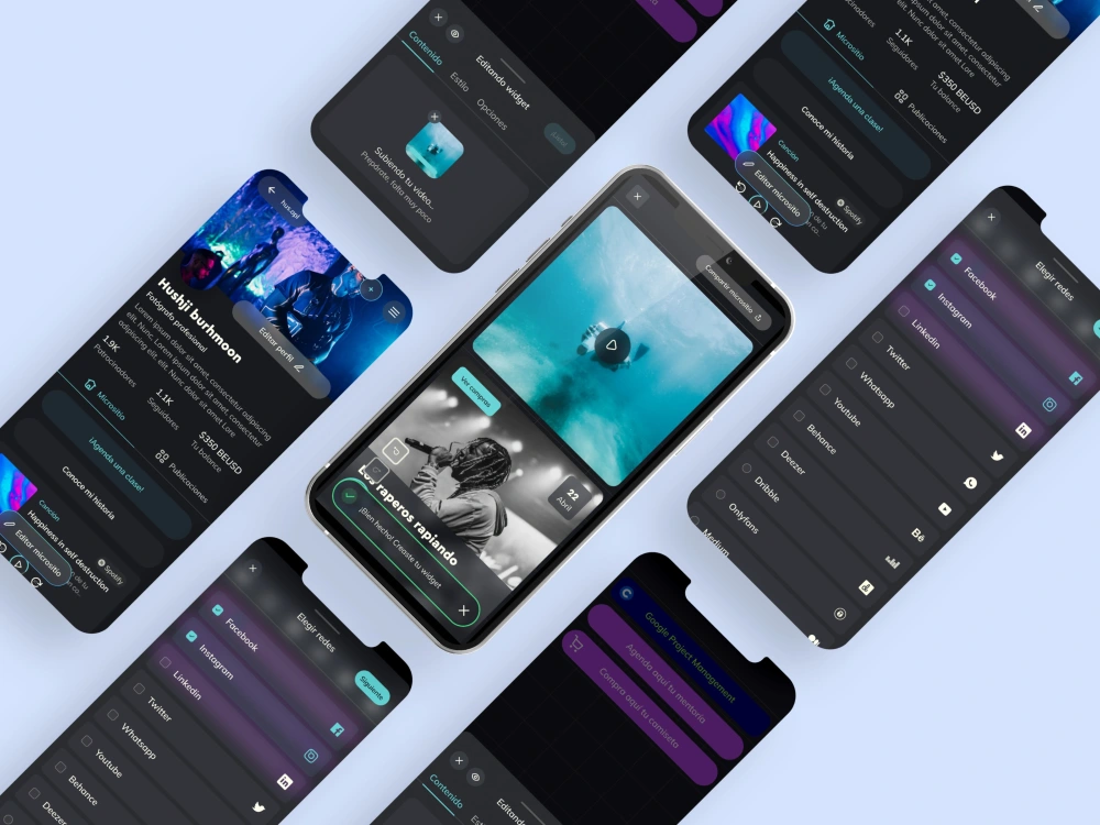 Package of graphic interfaces for mobile | Upwork