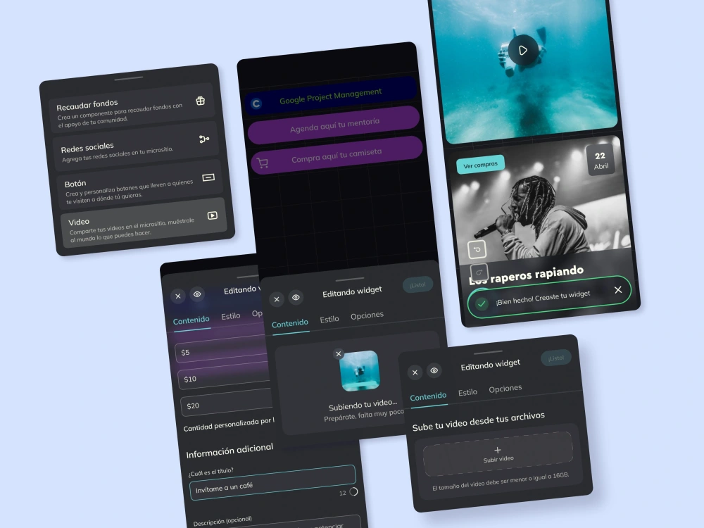 Package of graphic interfaces for mobile | Upwork