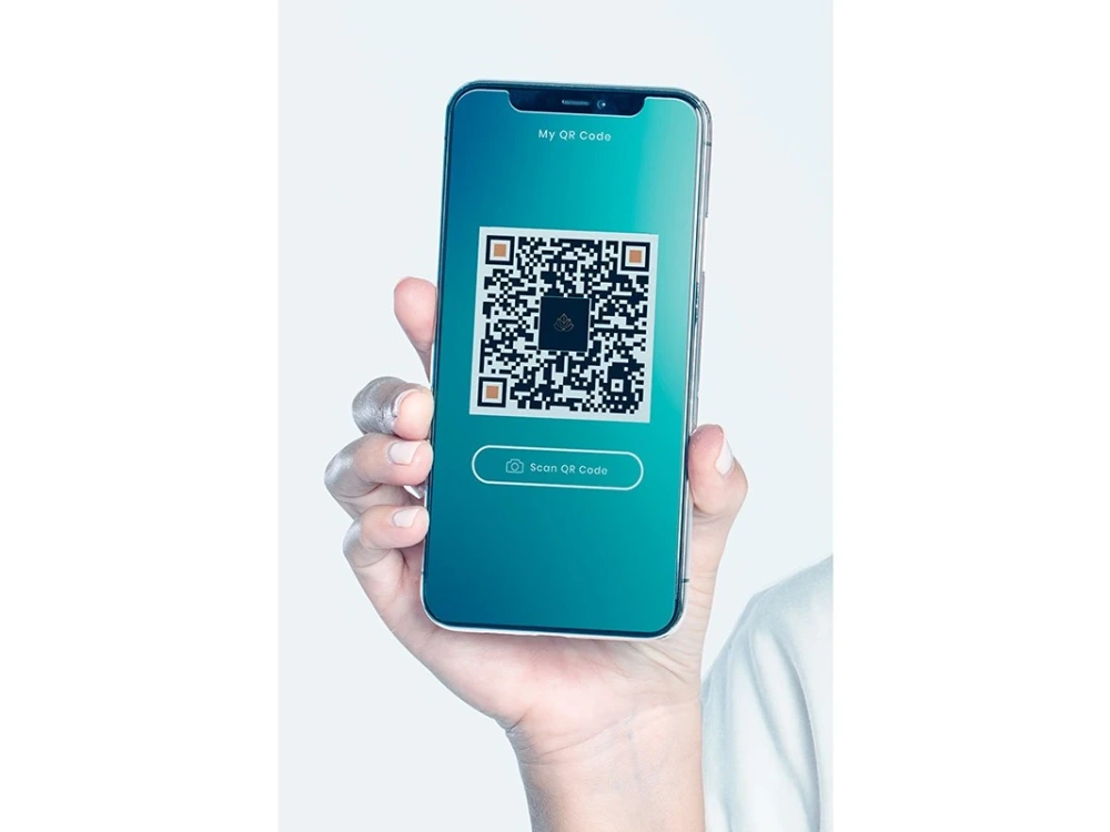 Custom professional luxury qr code design with a transparent logo | Upwork