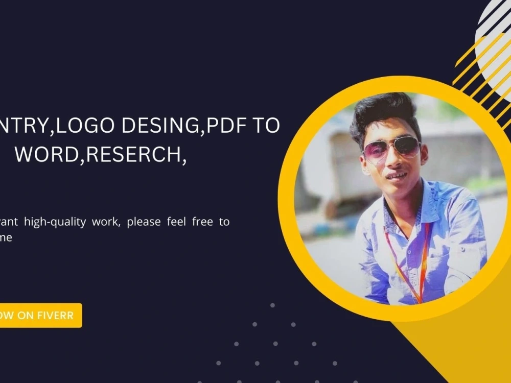 A logo, data entry | Upwork