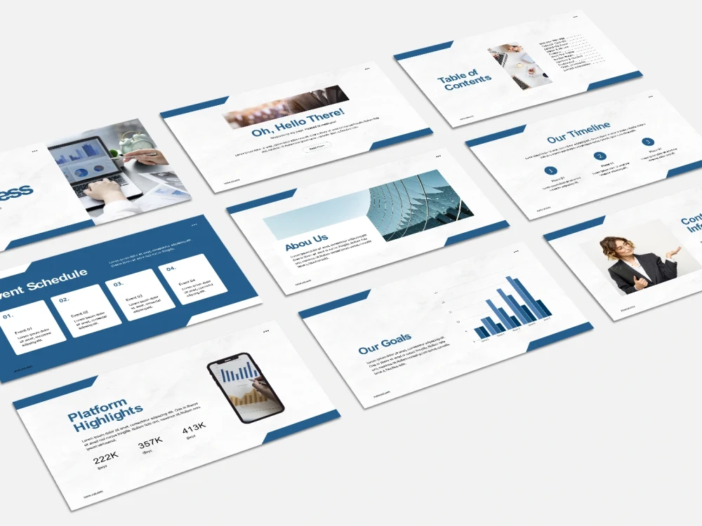 Business Modern & Minimalist Template | Upwork